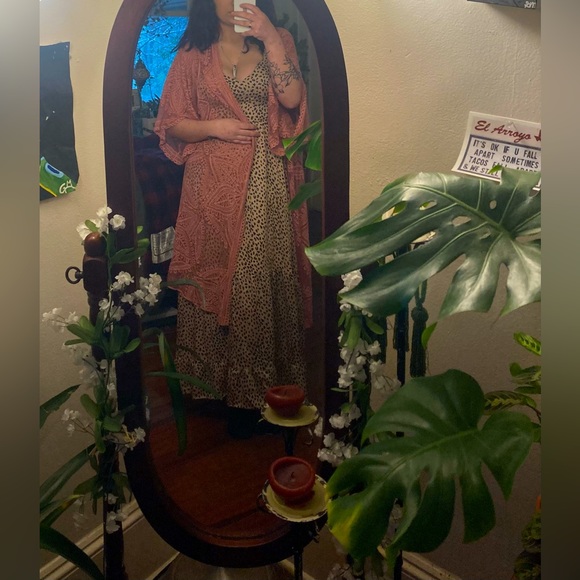 Other | Pretty Pink Boho Shaw | Poshmark